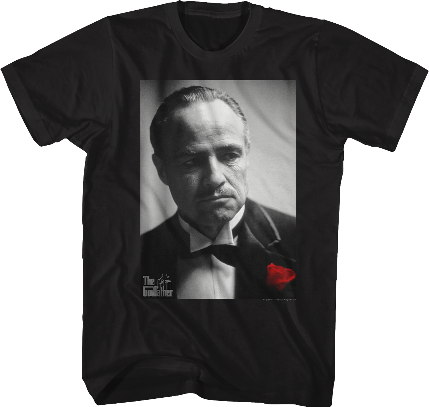Red Rose The Godfather T-Shirt