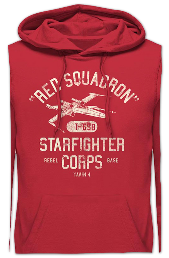 Red Squadron Starfighter Corps Star Wars Hoodie