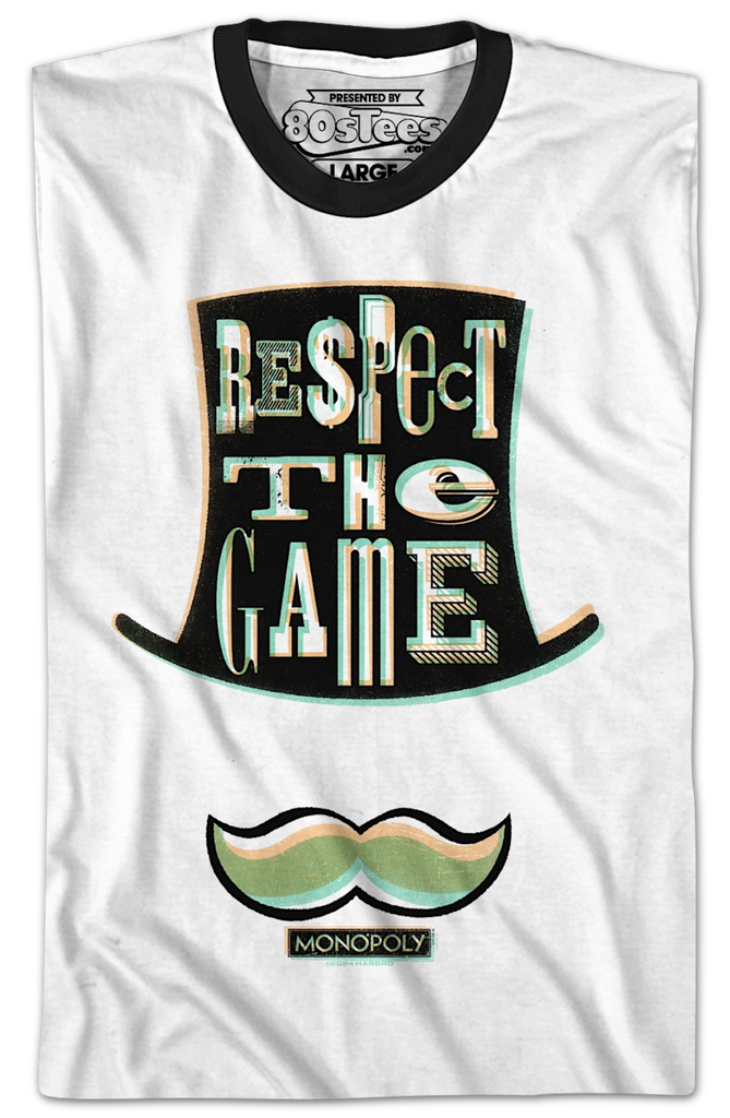 Respect The Game Monopoly Ringer Shirt