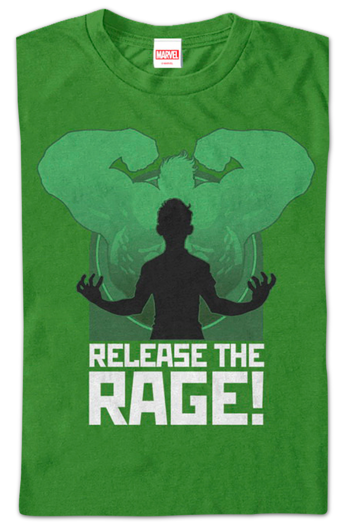 Release The Rage Incredible Hulk T-Shirt