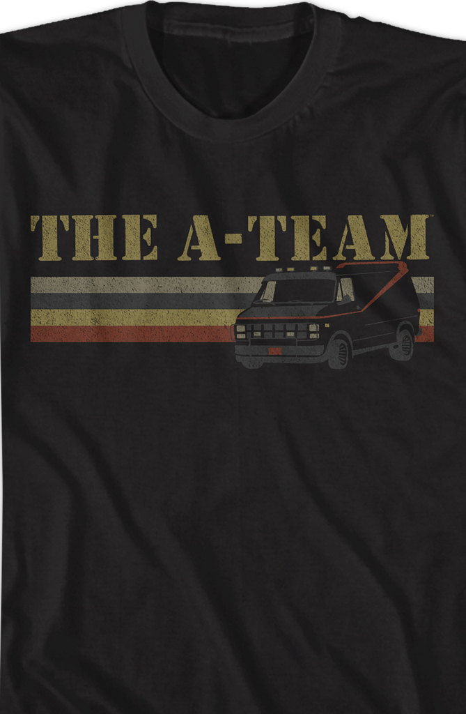 Retro A-Team Shirt: A-Team Mens T-Shirt