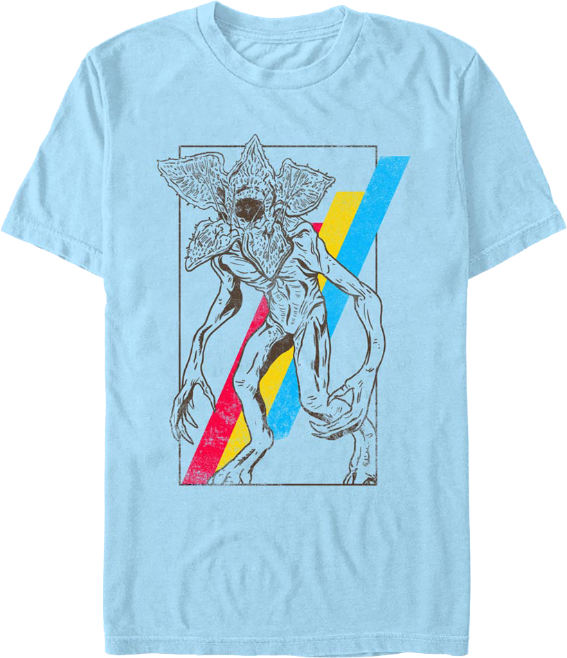 Retro Demogorgon Stranger Things T-Shirt