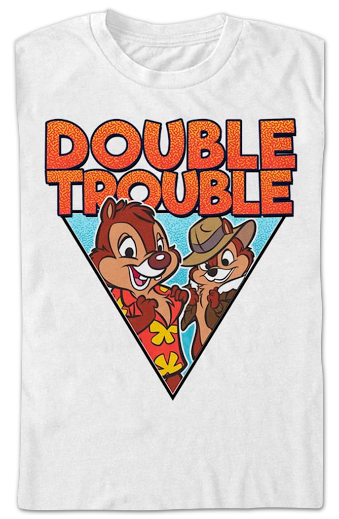 Retro Double Trouble Chip 'n Dale Rescue Rangers T-Shirt