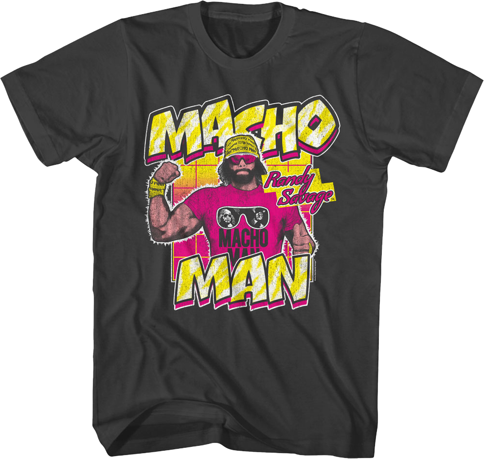 Retro Flex Macho Man Randy Savage T-Shirt
