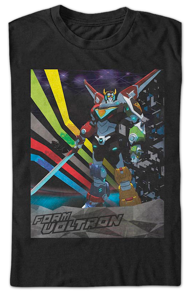 Retro Form Voltron T-Shirt