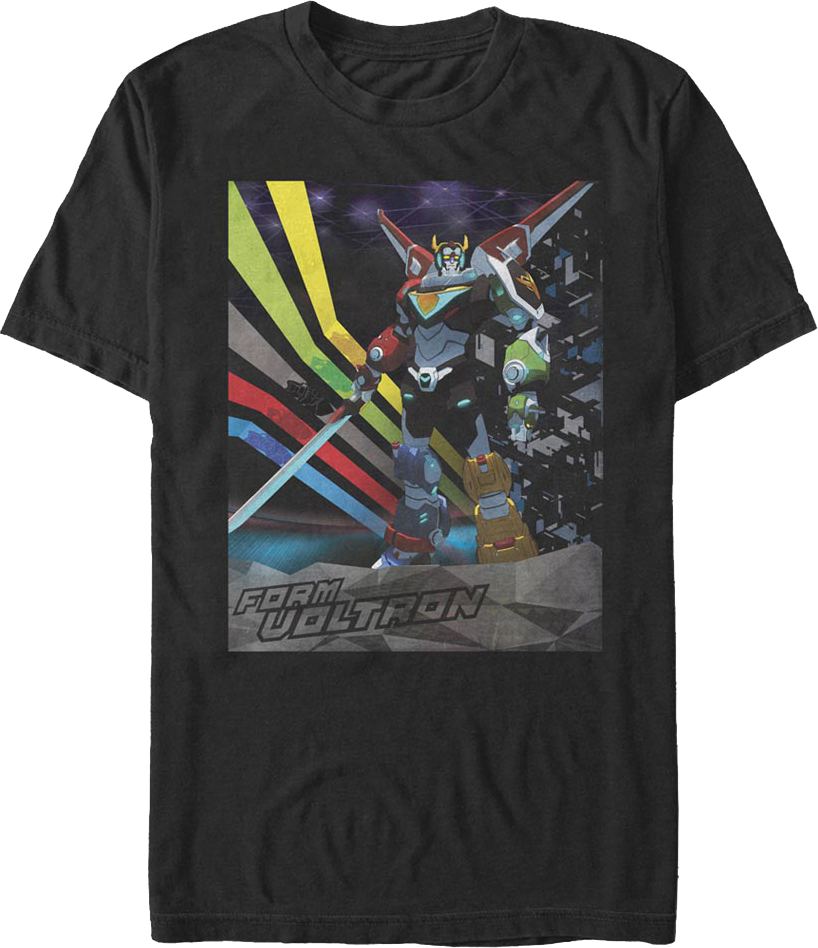 Retro Form Voltron T-Shirt