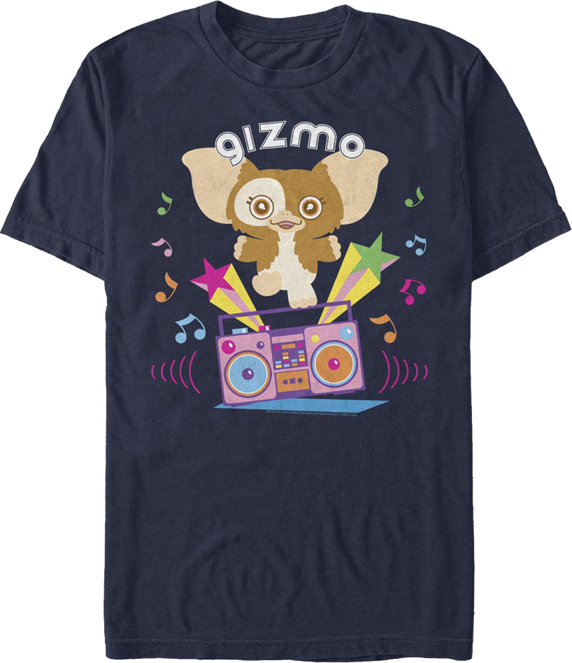 Retro Gizmo Stereo Gremlins T-Shirt