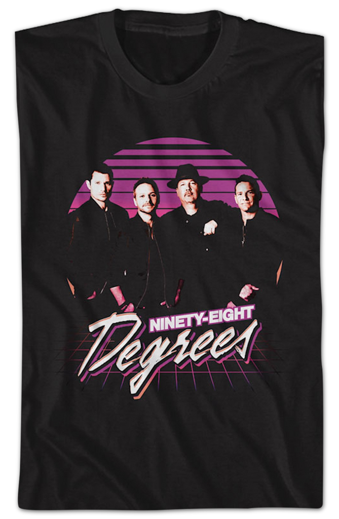 Retro Group Shot 98 Degrees T-Shirt