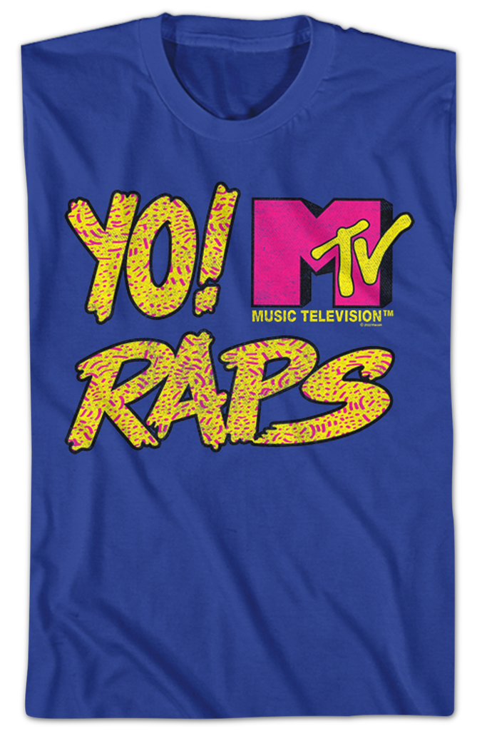 Retro Logo Yo! MTV Raps T-Shirt