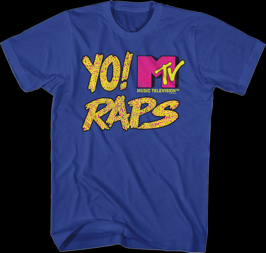 Retro Logo Yo! MTV Raps T-Shirt