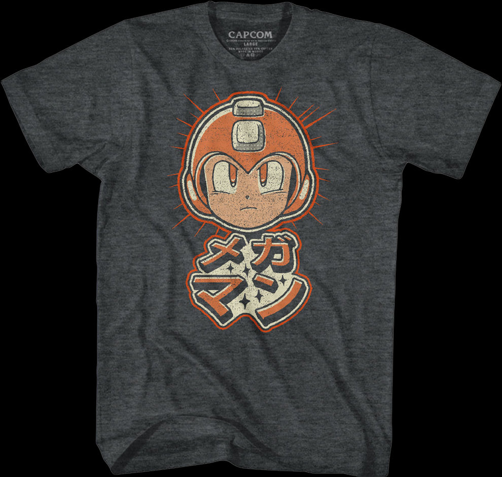 Retro Mega Man T-Shirt Men's Capcom