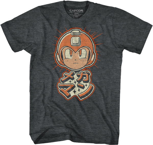 Retro Mega Man T-Shirt Men's Capcom
