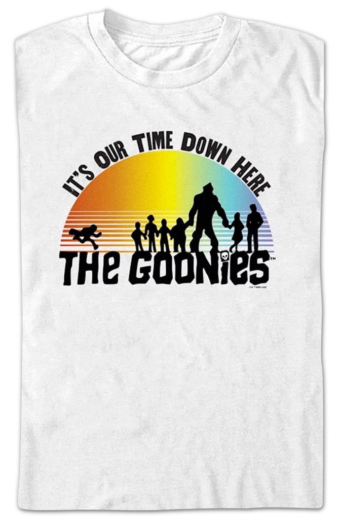 Retro Our Time Silhouettes Goonies T-Shirt