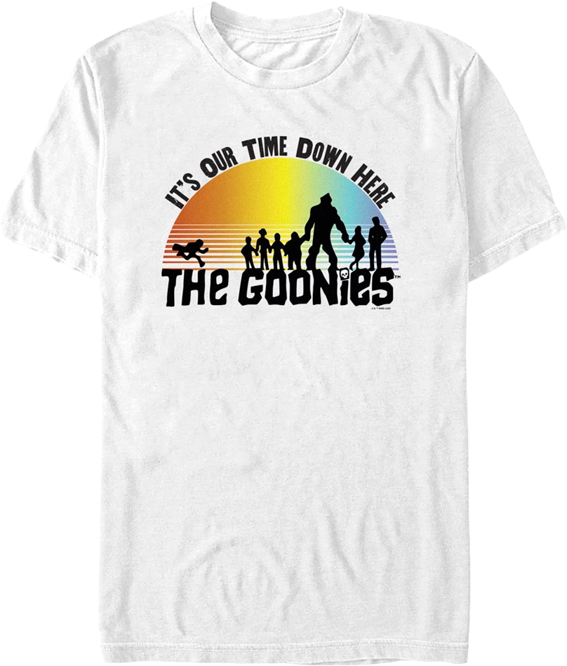 Retro Our Time Silhouettes Goonies T-Shirt