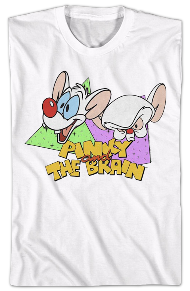 Retro Pinky and the Brain T-Shirt