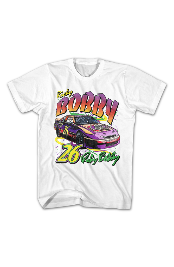 Retro Ricky Bobby Autograph Talladega Nights T-Shirt