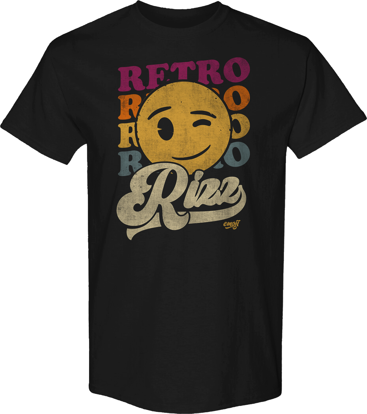 Retro Rizz Emoji T-Shirt