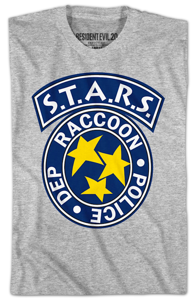 Retro S.T.A.R.S. Resident Evil T-Shirt