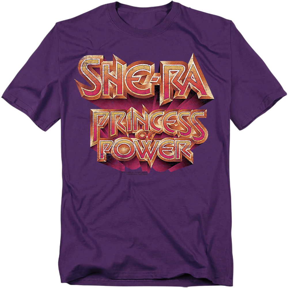 Retro She-Ra Princess of Power Masters of the Universe T-Shirt