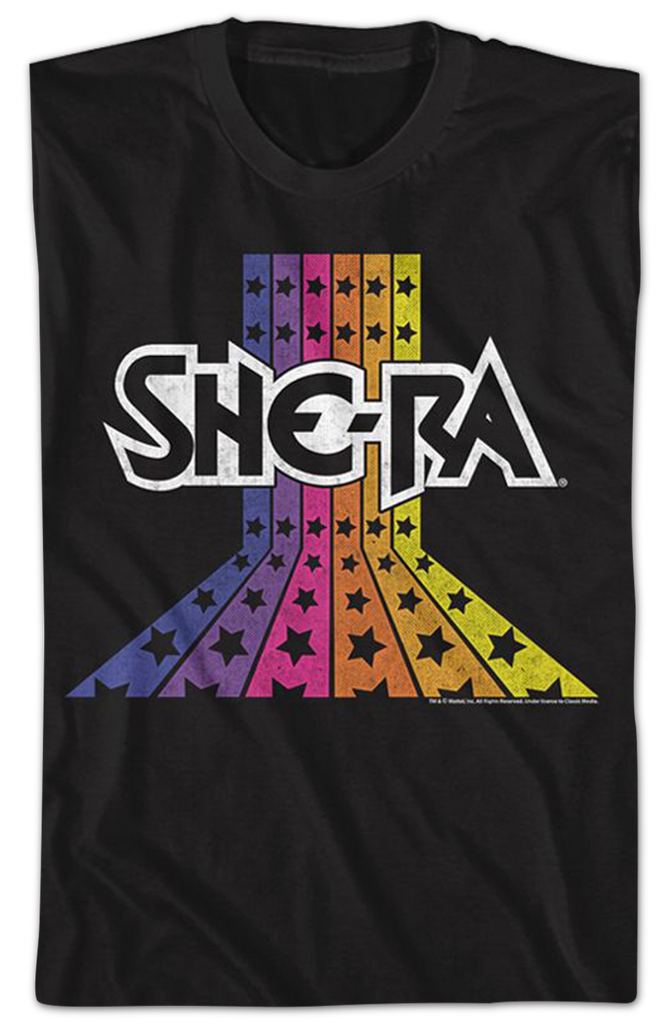 Retro She-Ra Stars Masters of the Universe T-Shirt