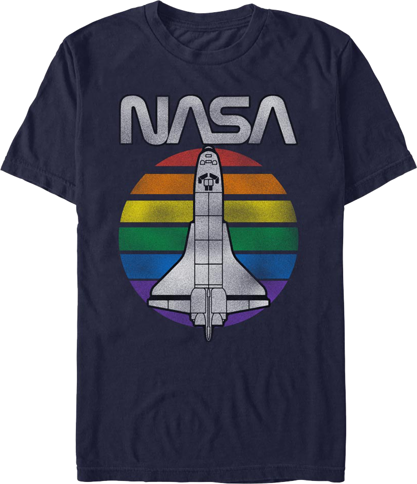 Retro Stripes NASA T-Shirt