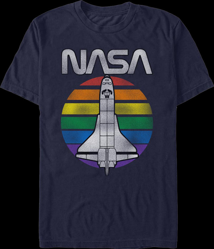 Retro Stripes NASA T-Shirt