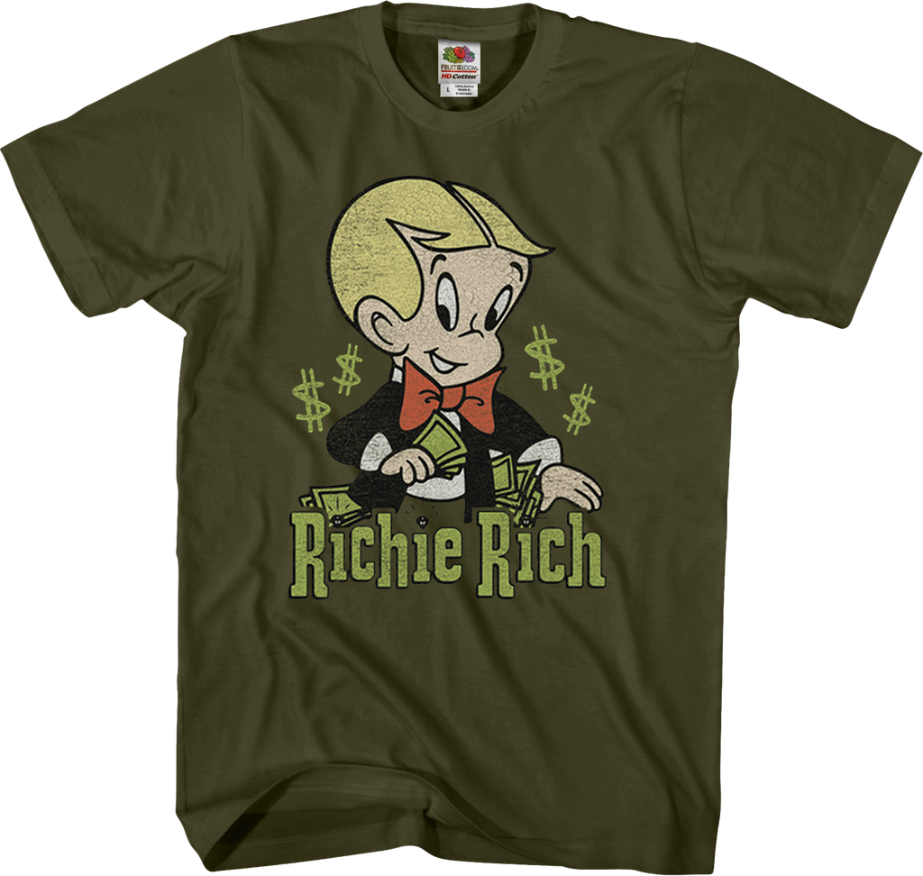 Richie Rich T-Shirt: 80s Cartoons Richie Rich T-shirt