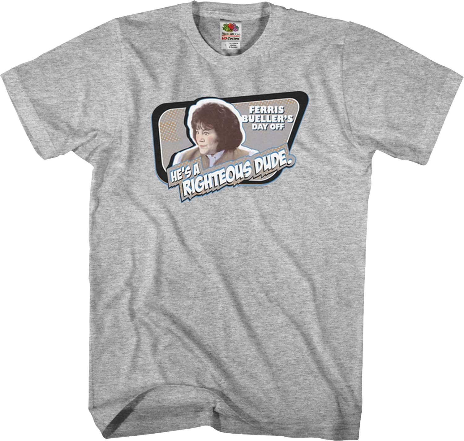 Righteous Dude T-Shirt: Ferris Bueller's Day Off Mens T-Shirt