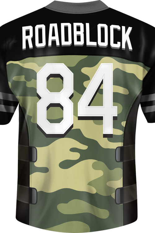 Roadblock GI Joe Football Jersey: GI Joe Football Jersey