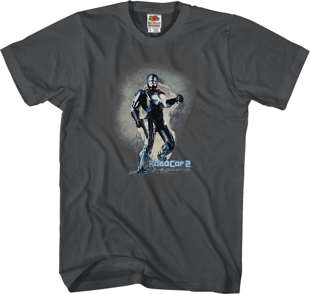Robocop 2 T-Shirt: Robocop Mens T-Shirt
