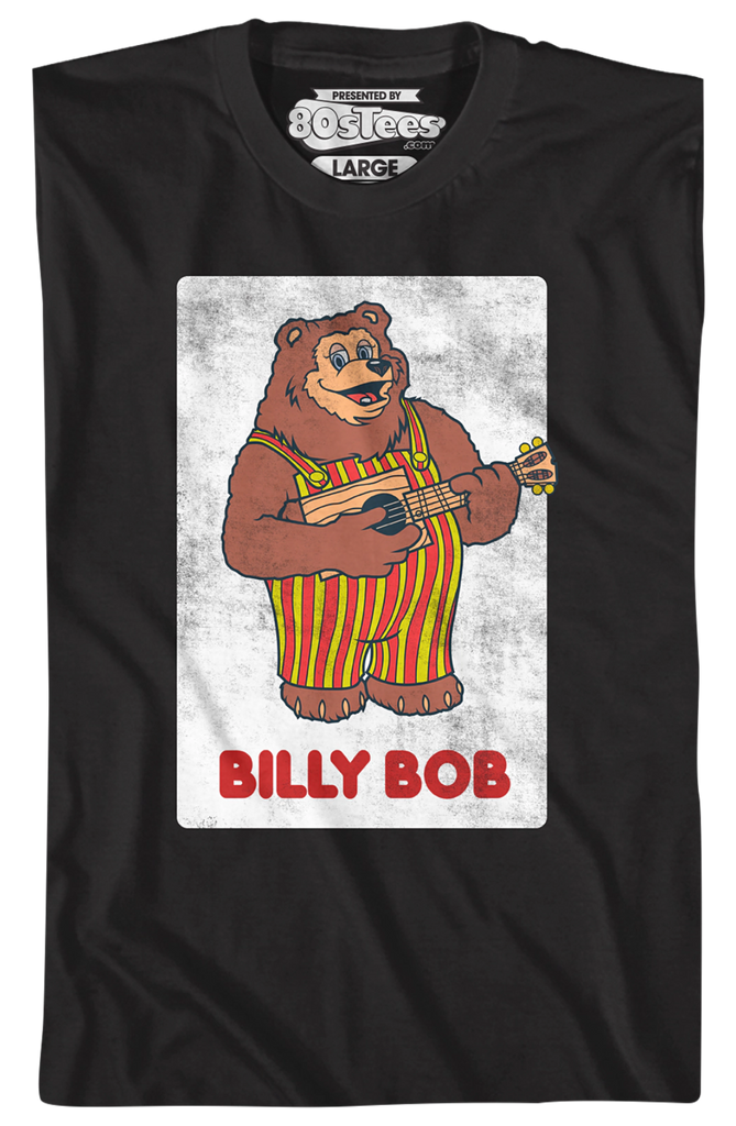 Rock-afire Explosion Bandleader Billy Bob Showbiz Pizza Place T-Shirt