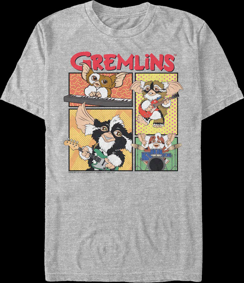Rock Band Gremlins T-Shirt