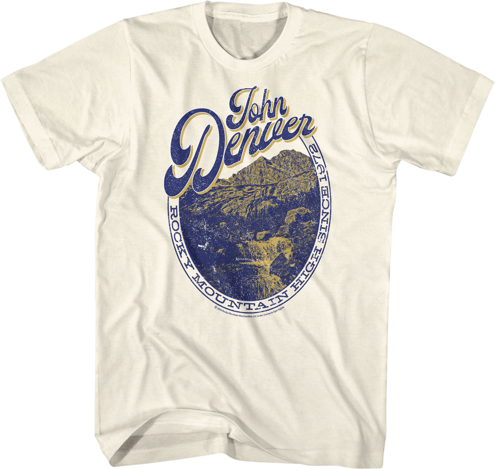 Rocky Mountain High Since 1972 John Denver T-Shirt