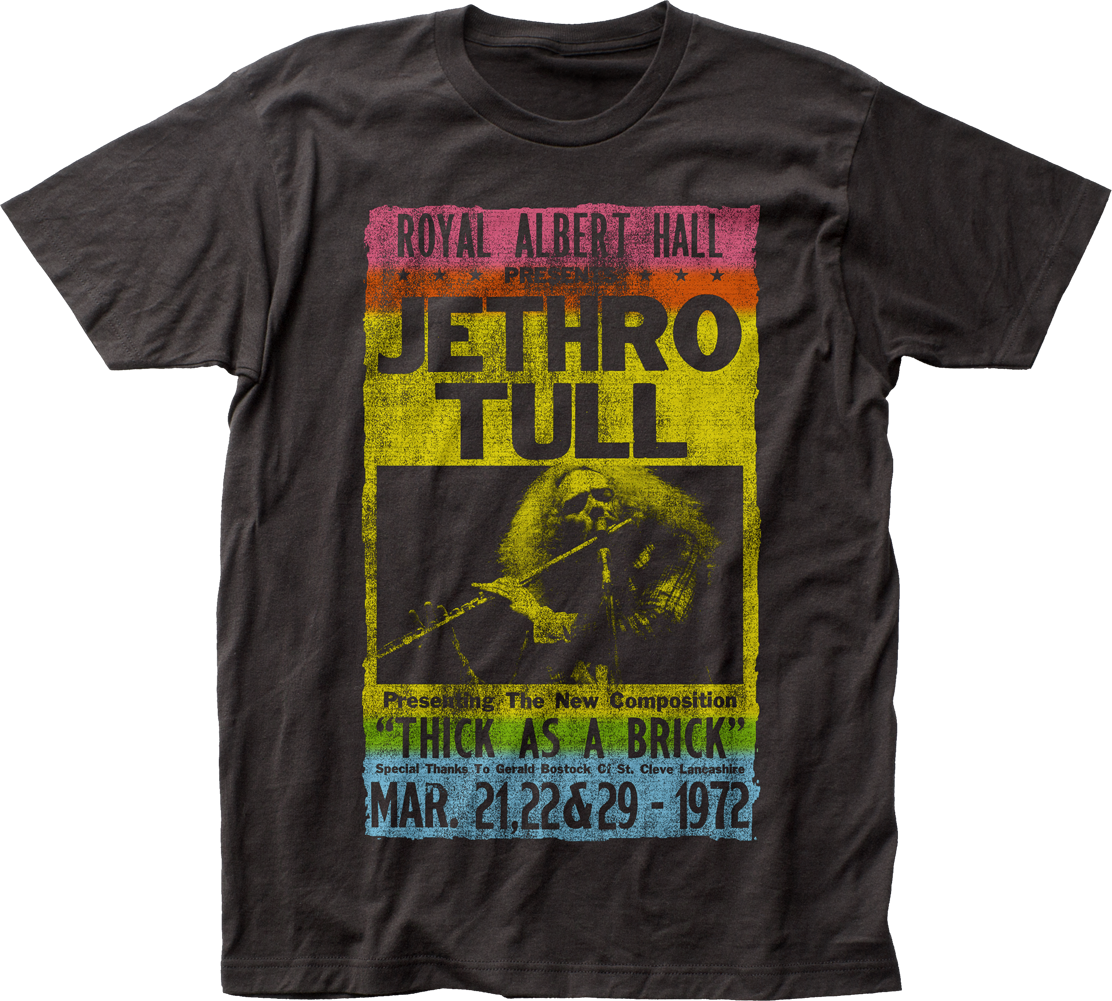 Royal Albert Hall Jethro Tull T-Shirt: Jethro Tull Mens T-Shirt
