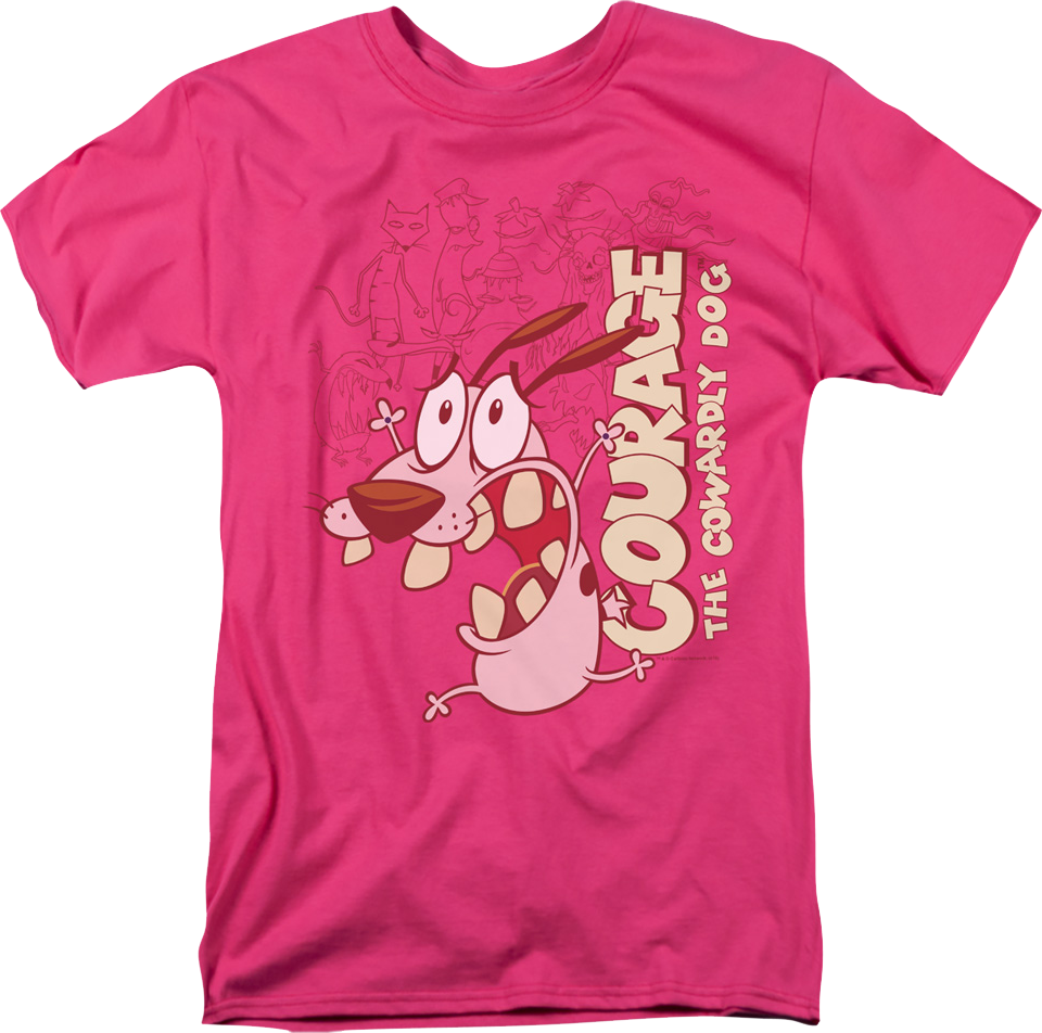 Courage The Cowardly Dog Scared