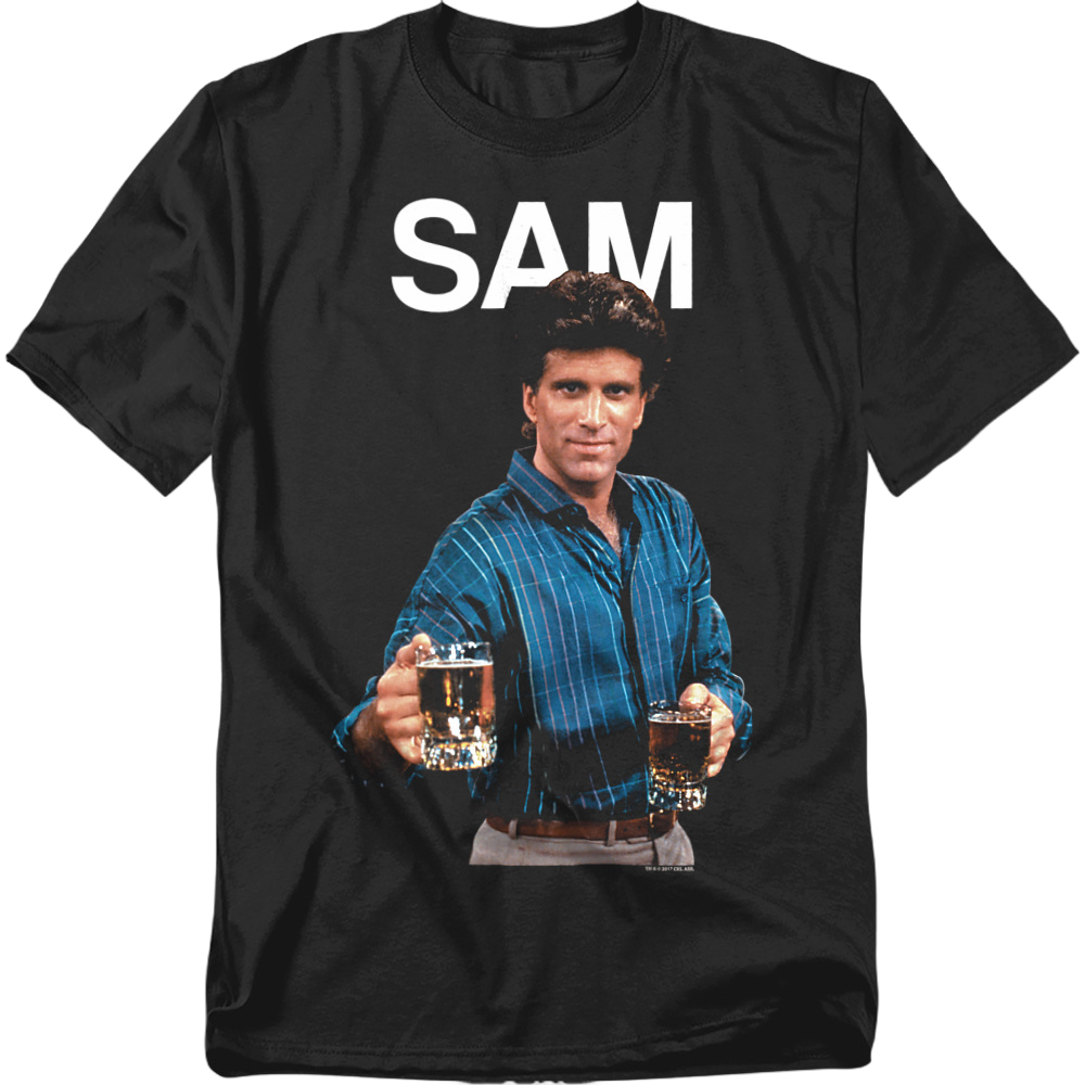 Sam Cheers T-Shirt: Cheers Mens T-Shirt
