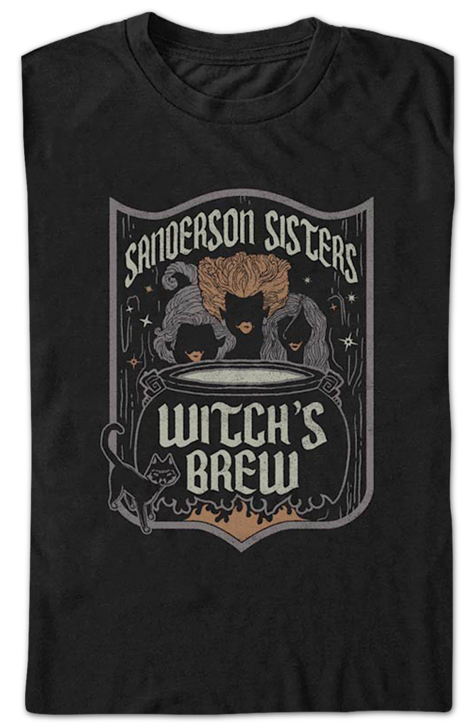 Sanderson Sisters Witch's Brew Hocus Pocus T-Shirt