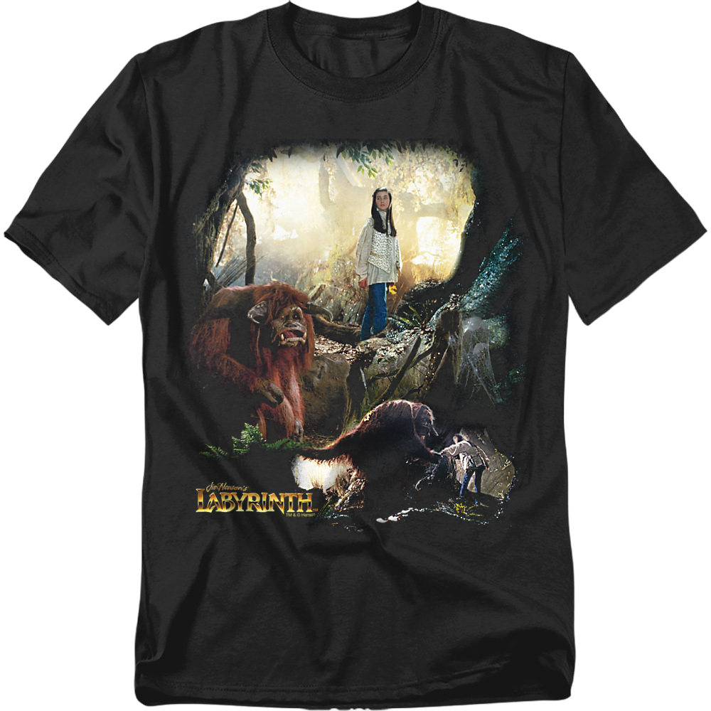 Sarah & Ludo Collage Labyrinth T-Shirt