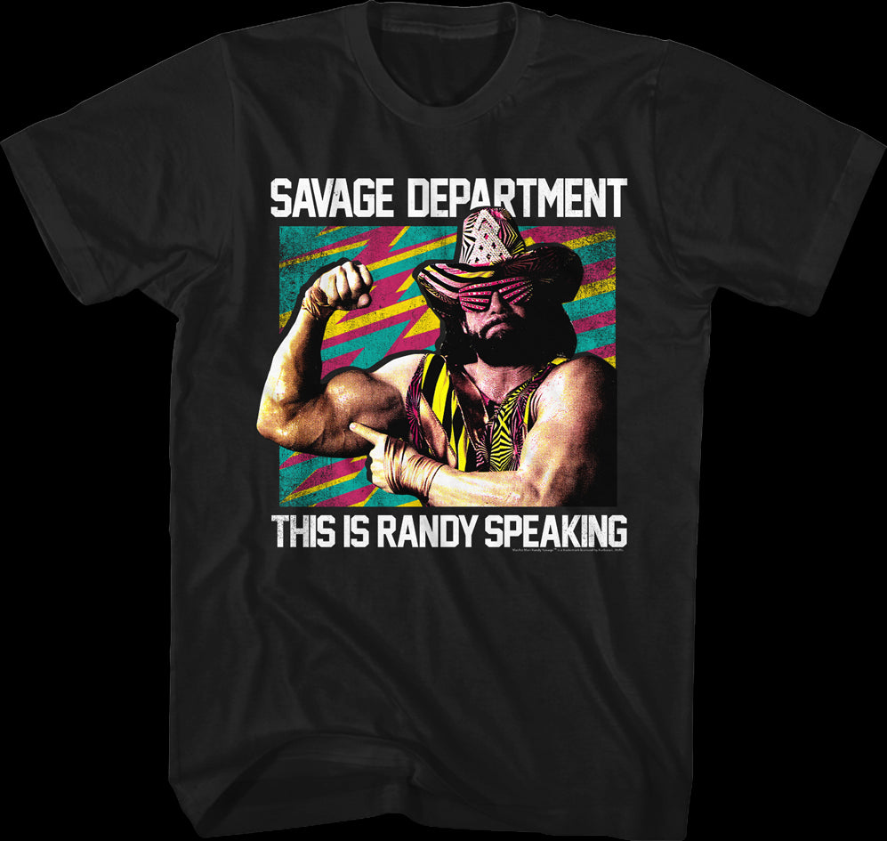 Savage Department Macho Man T-Shirt