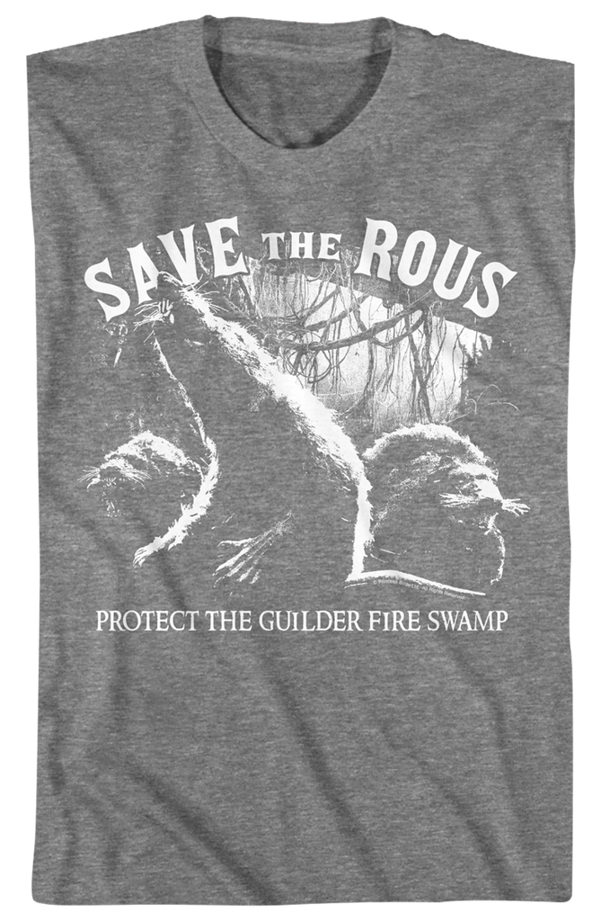 Save The ROUS Princess Bride T-Shirt: Princess Bride Mens T-Shirt