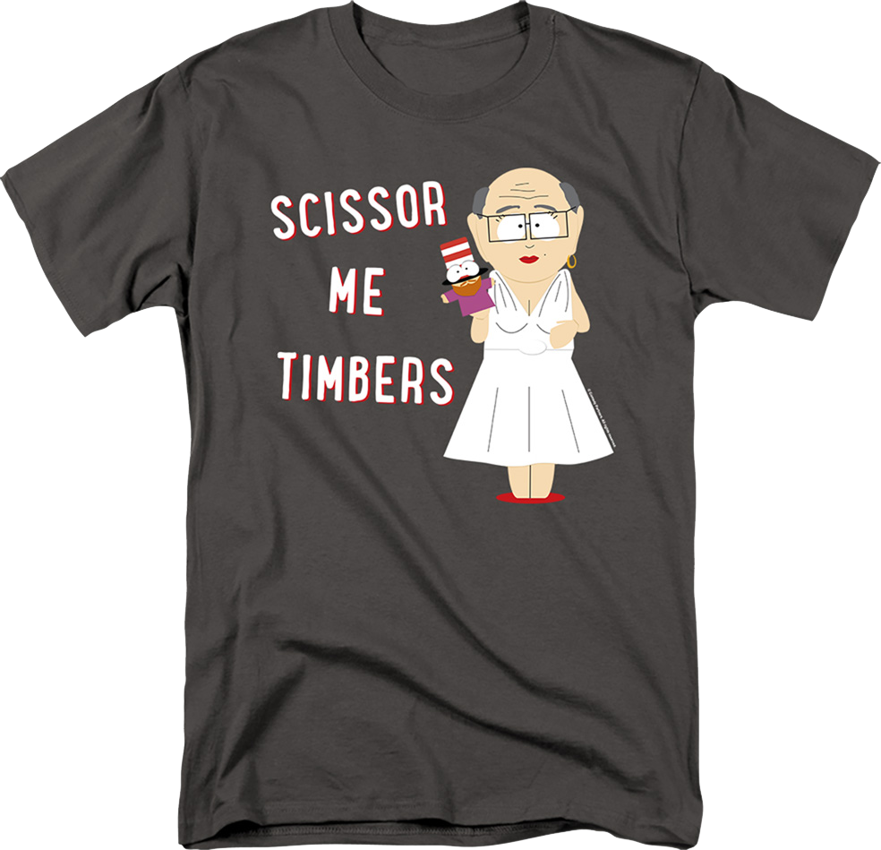 Scissor Me Timbers South Park T-Shirt