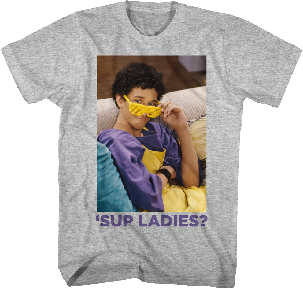 Screech 'Sup Ladies Saved By The Bell T-Shirt