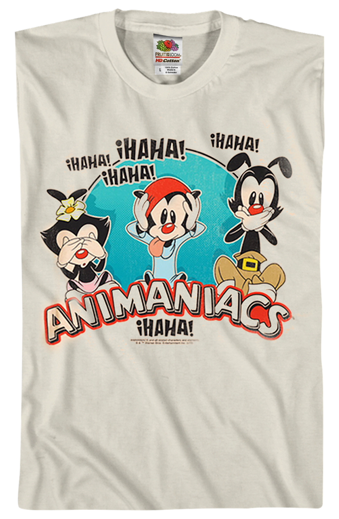 See No Evil Hear No Evil Speak No Evil Animaniacs T-Shirt