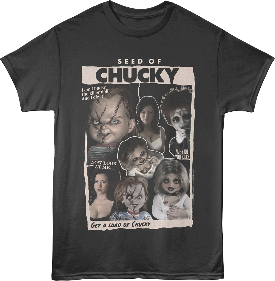 Seed Of Chucky Collage Child's Play T-Shirt