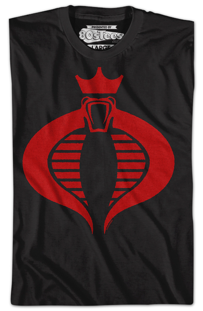Serpentor Cobra Emperor Logo GI Joe T-Shirt