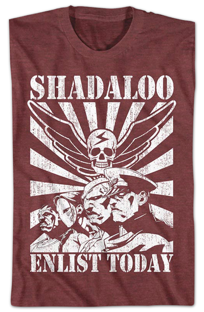 Shadaloo Propaganda Poster Street Fighter T-Shirt