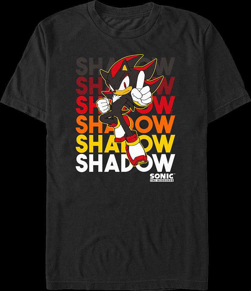 Shadow Sonic The Hedgehog T-Shirt