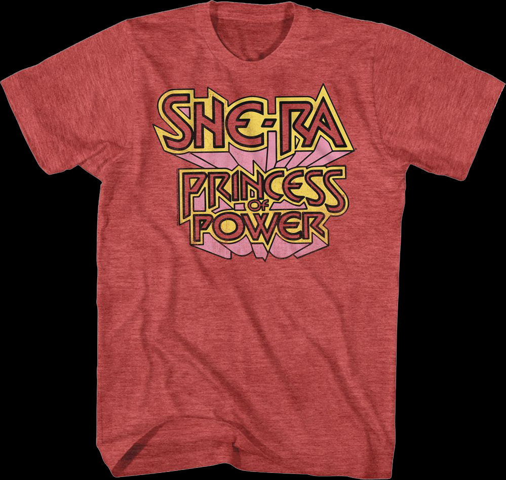 She-Ra Princess of Power Logo Masters of the Universe T-Shirt