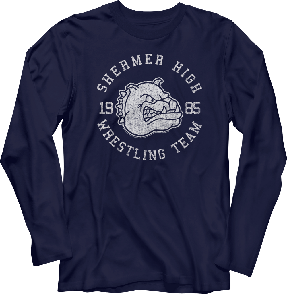 Shermer High Wrestling Team Breakfast Club Long Sleeve Shirt