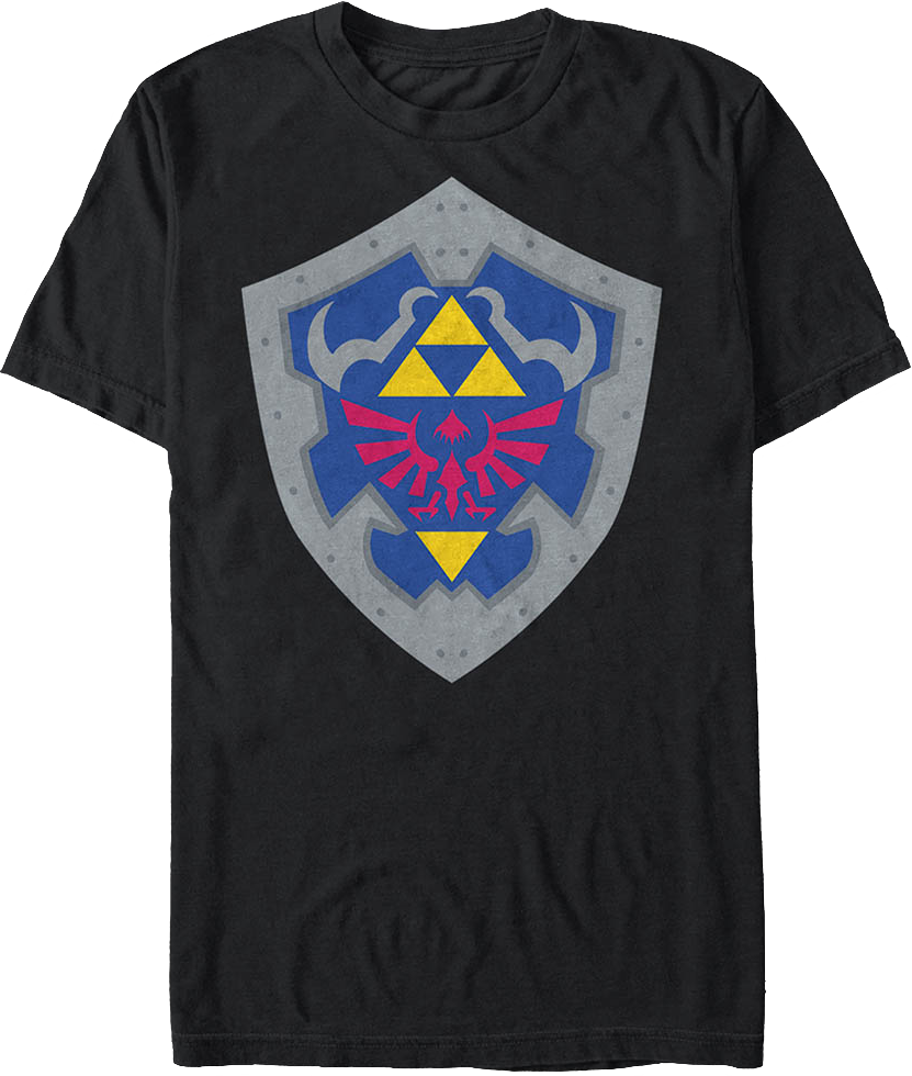 Shield Legend of Zelda T-Shirt: Legend of Zelda Men's T-Shirt